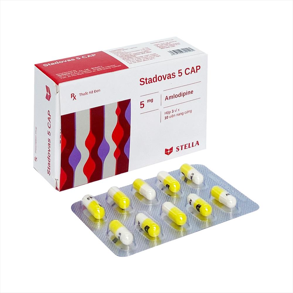 Stadovas Amlodipin 5mg Stella (H/30v)